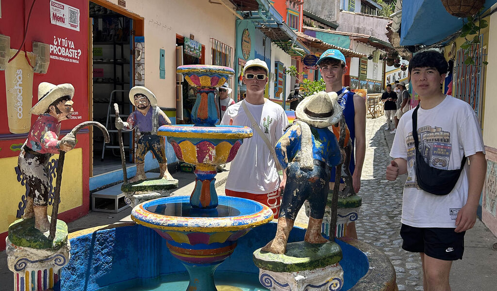 Transformative trip to Colombia for Round Square trio - Christ's College