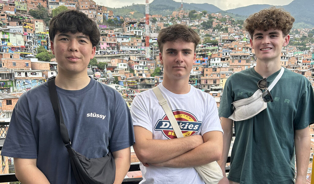 Transformative trip to Colombia for Round Square trio - Christ's College